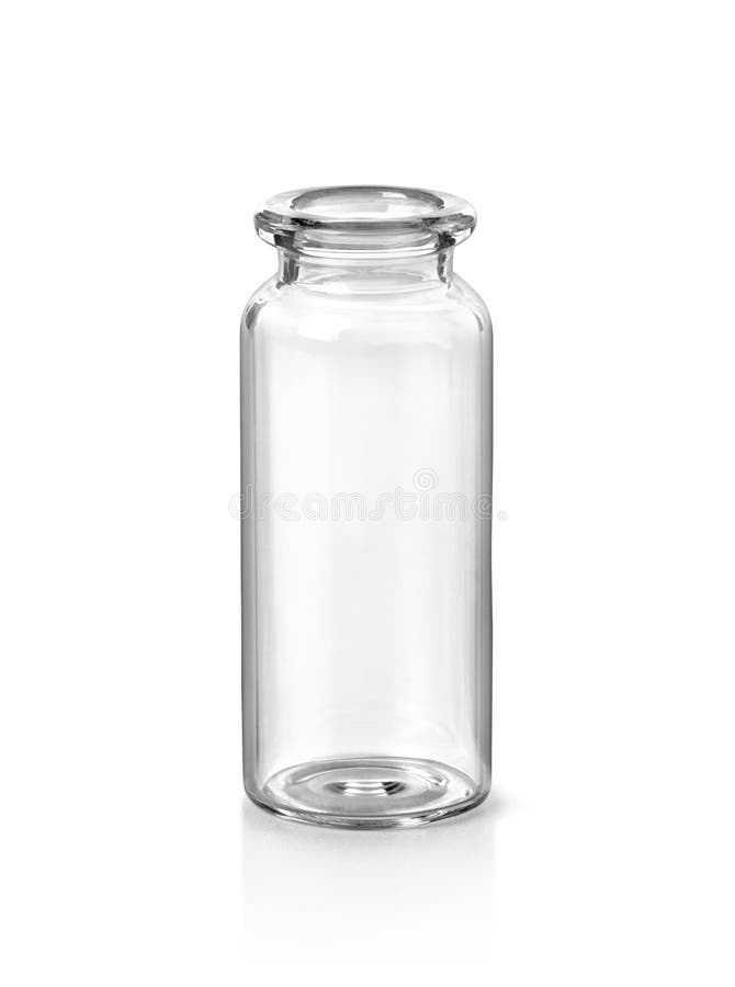 Medical Glass Bottle with Liquid Stock Photo - Image of container ...