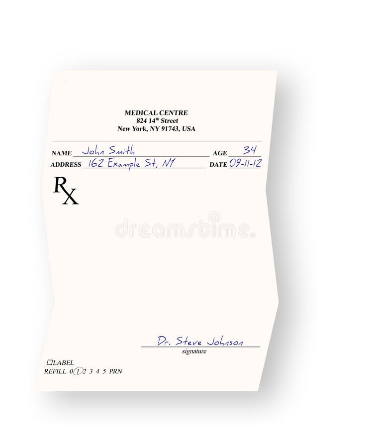 Empty Prescription Bottle - Time To Refill Stock Illustration ...