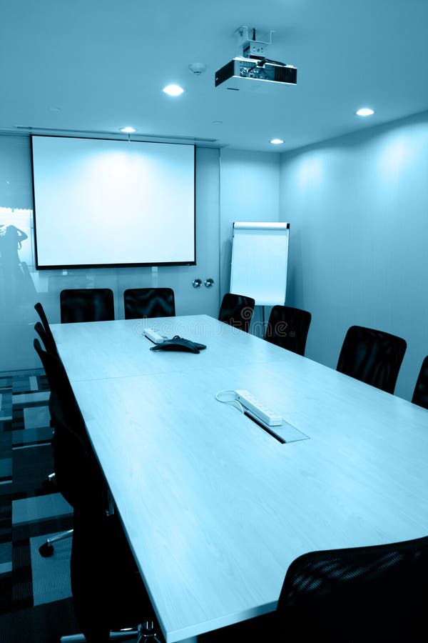 Empty meeting room stock photo. Image of commercial, grain - 6247890