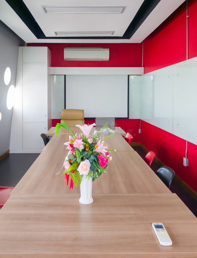 The Empty Meeting Room for Co-working Space Stock Photo - Image of ...