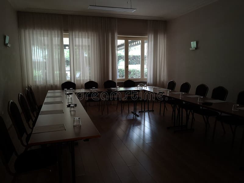 Boardroom Presentation Dim Lit Stock Photos - Free & Royalty-Free Stock ...