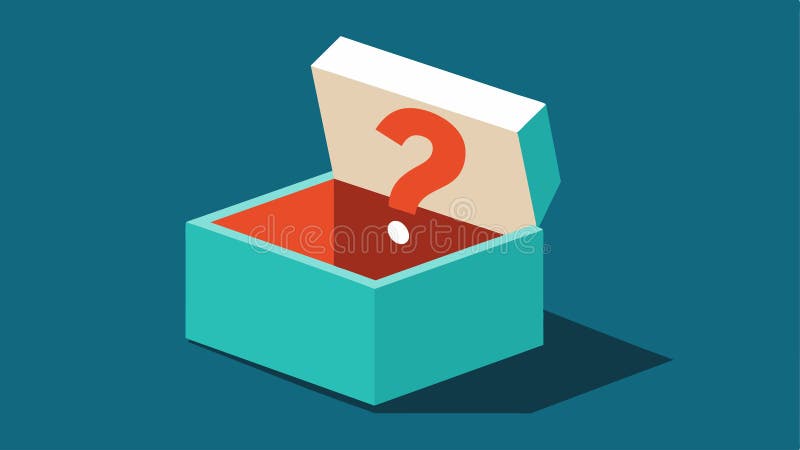 An Empty Memory Box with a Question Mark Signifying the Endless ...