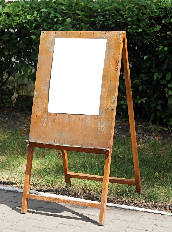 Empty menu board stock photo. Image of entrance, announcement - 32100390