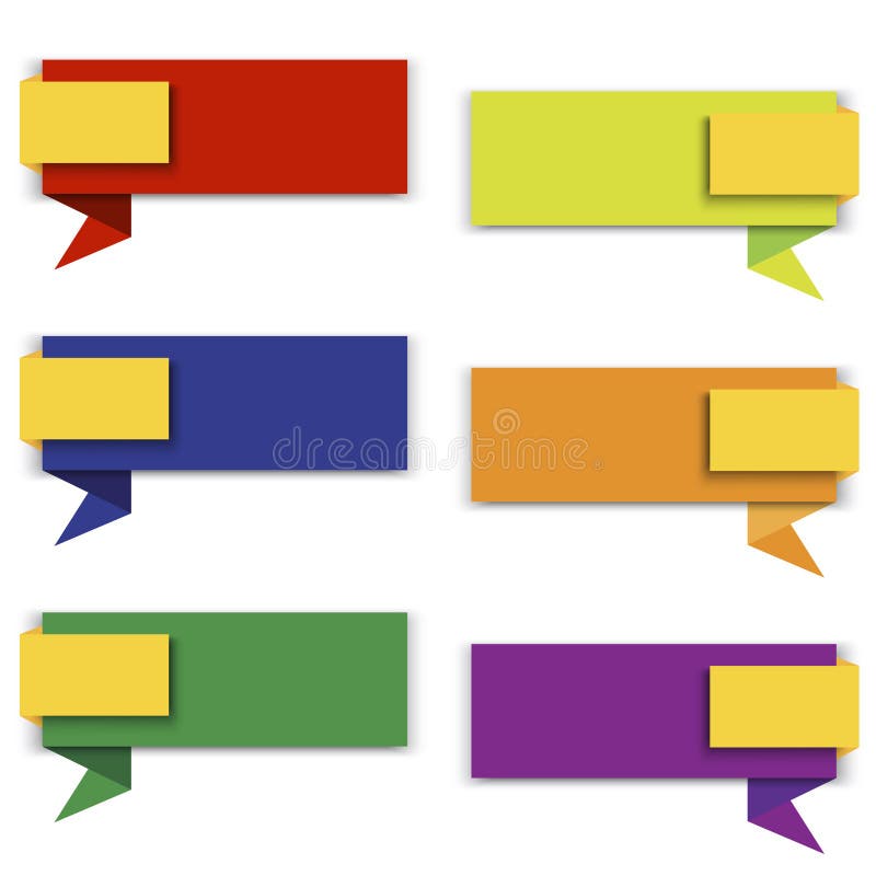 Empty Message. Isolated Text Box. Symbol Collection. Speech Bubble ...