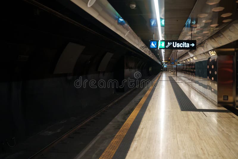 Empty metro station stock photo. Image of architecture - 36579888