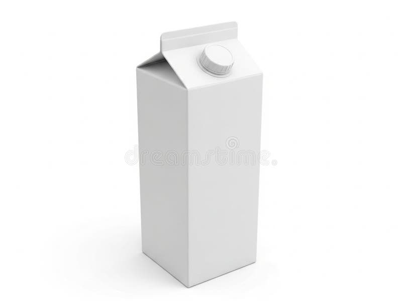Empty Milk Carton Standing Stock Illustrations – 62 Empty Milk Carton ...