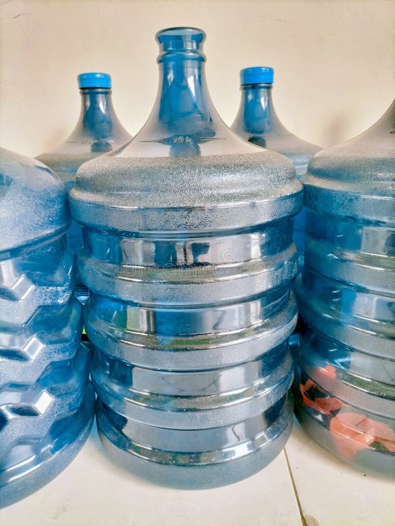 Empty mineral water gallon stock image. Image of mineral - 367212837