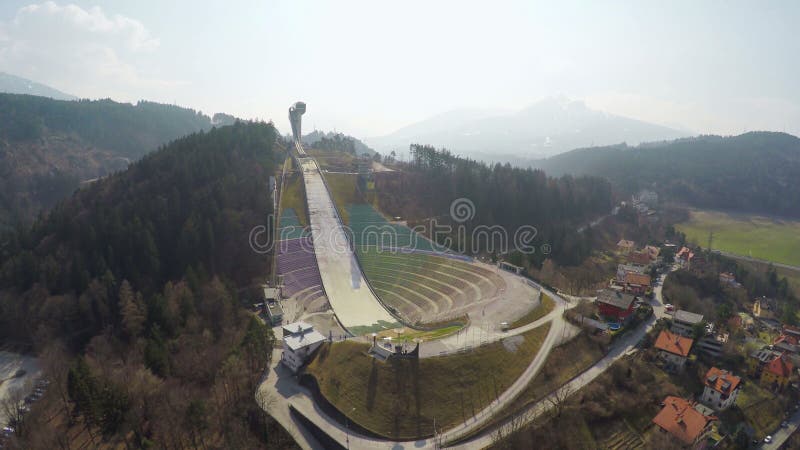 Empty Modern Escalators in a Shopping Mall Interior with Reflective ...