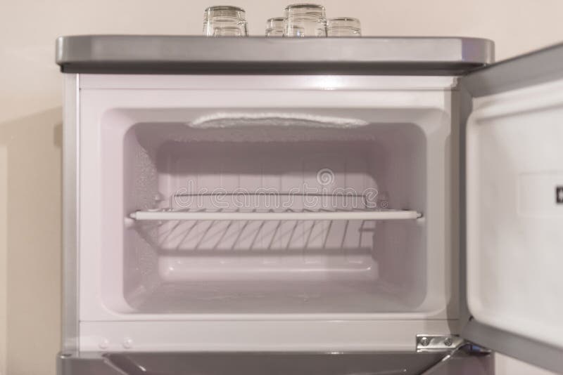 Empty Freezer Of Refrigerator Stock Image - Image of freeze, door: 30638031