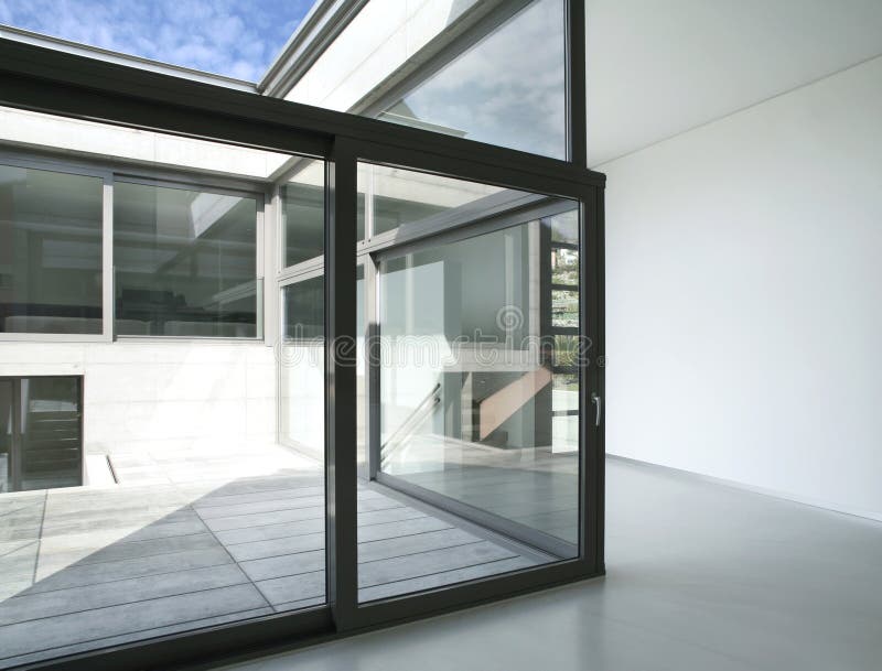 Empty modern house stock photo. Image of livingroom, house - 11620322