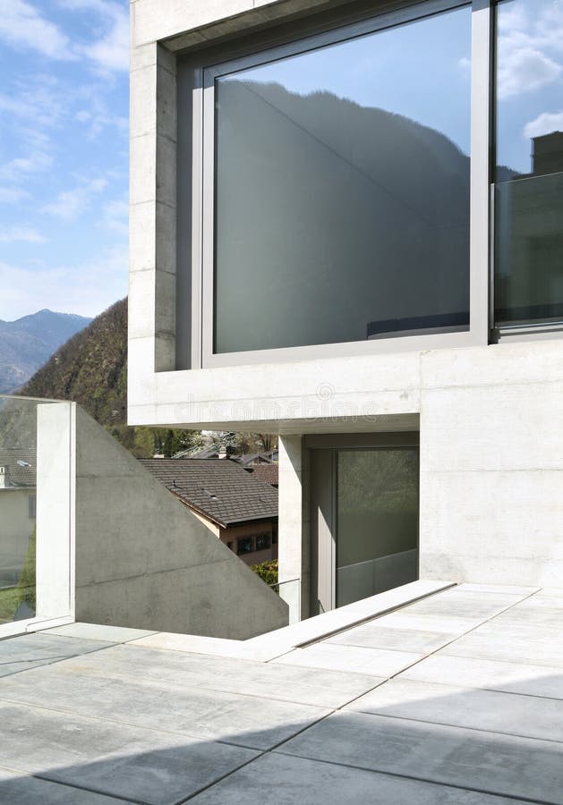 Empty modern house stock image. Image of home, wall, empty - 11620363