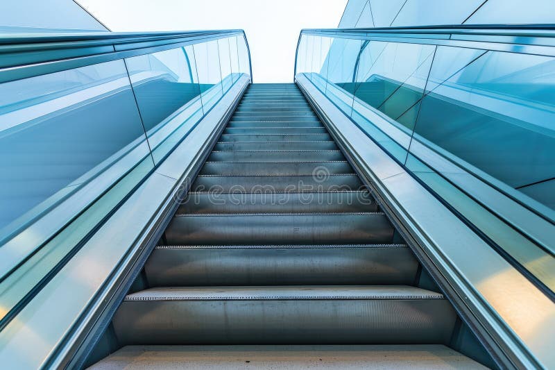 Empty Modern Office Building Interior, Stairs in Office, Stairs Step ...