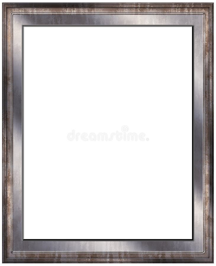 Empty modern photo frame stock illustration. Illustration of vertical ...