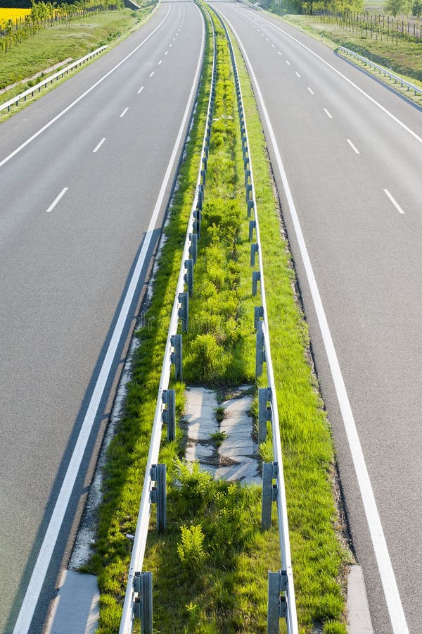 Empty Motorway stock image. Image of drive, aerial, delivery - 23561631