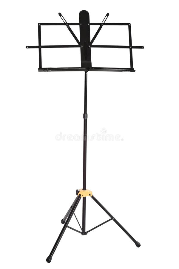 Empty music stand isolated stock photo. Image of musical - 7286072