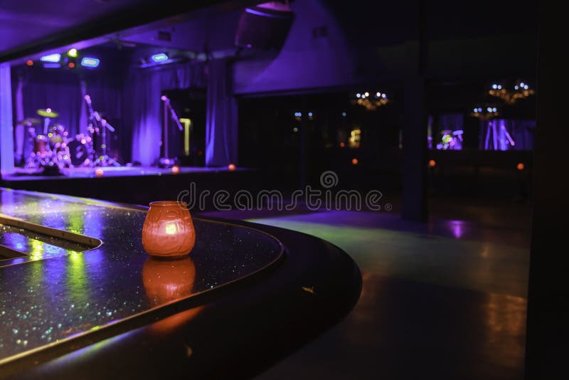 Empty Music Venue stock photo. Image of night, alcohol - 31884234