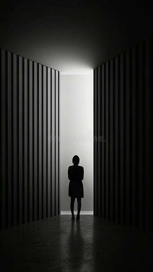 Shadow Person Symbol Set Vector Flat Business Man and Woman Achievement ...