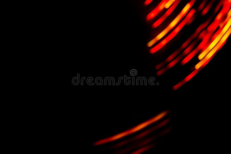 Empty Neon Light or Spotlights on Dark Overlay Stock Image - Image of ...