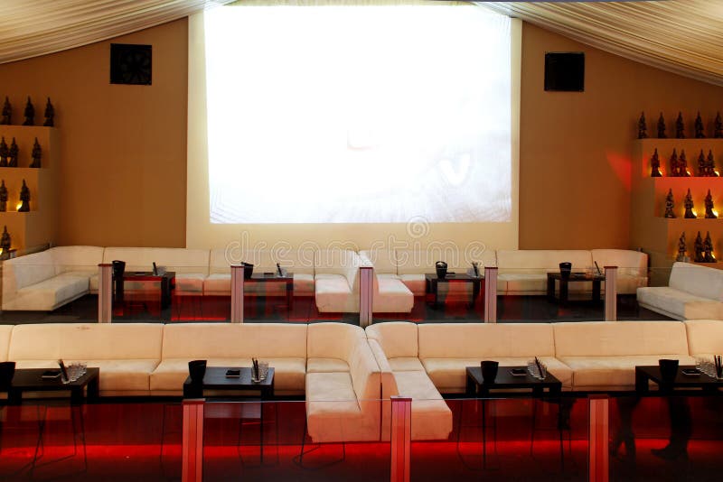 Luxurious nightclub stock image. Image of architecture - 21841461