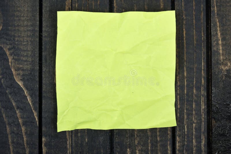 Empty note on table stock image. Image of crippled, pressure - 76081179
