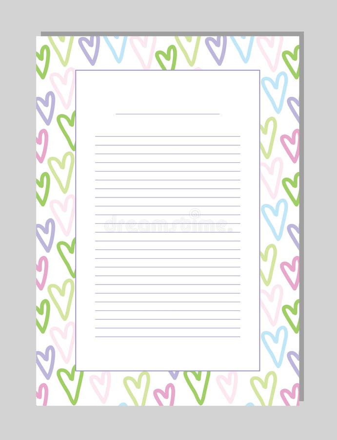 To Do List Blank Template with Check Box Stock Illustration ...