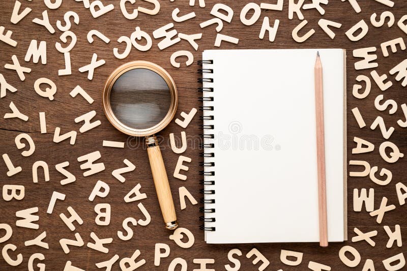Find the Right Words for Communication Writing Stock Photo - Image of ...
