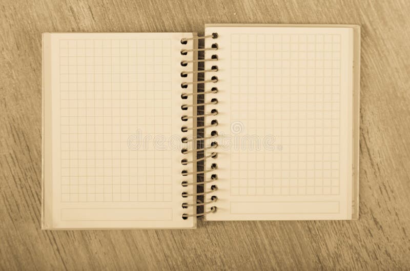 Empty notebook page stock photo. Image of object, message - 200836138