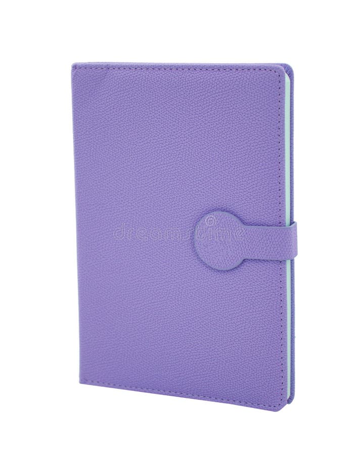 Empty Notebook Planner Isolated on the White Background Stock Photo ...