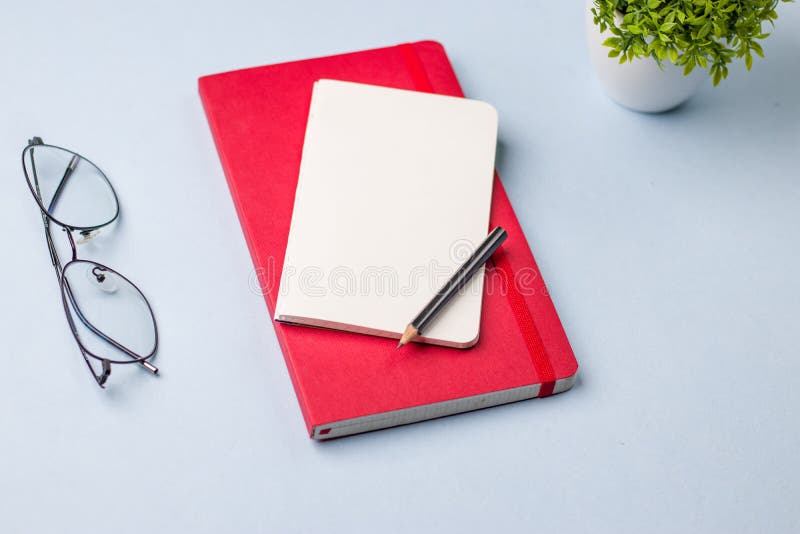 Notebook with GET READY Word with Office Stock Photo - Image of embark ...