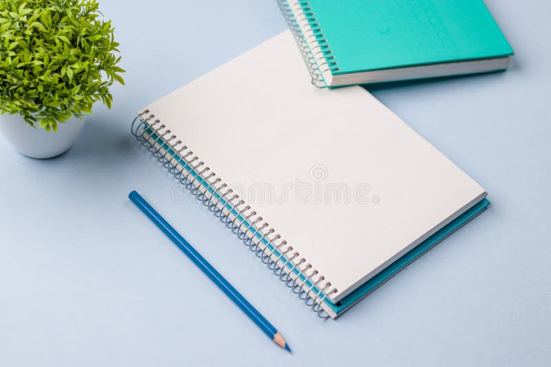 Notebook with GET READY Word with Office Stock Photo - Image of embark ...