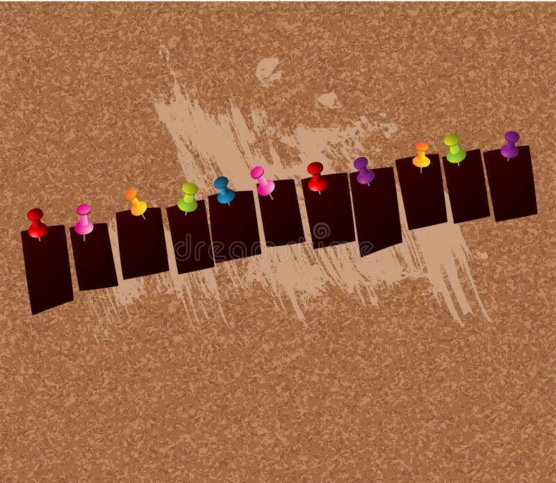 Empty notice concept stock vector. Illustration of paper - 19062918