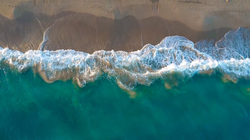 Empty Ocean View from Above Stock Photo - Image of sand, scenery: 177690636