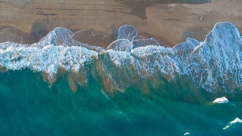 Empty Ocean View from Above Stock Photo - Image of plane, seascape ...