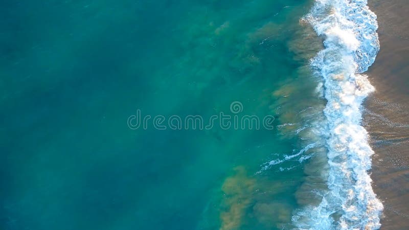 Empty Ocean View from Above Stock Photo - Image of aerial, summer ...