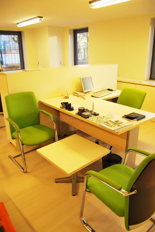 Empty office stock image. Image of administrative, empty - 12436883