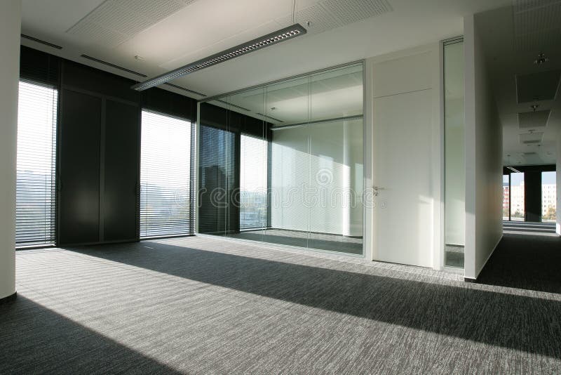 Empty office room stock photo. Image of flacour, meal - 11848290