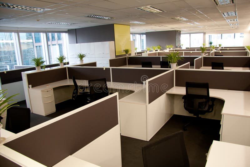 Empty office stock image. Image of inside, boss, desk - 23202657