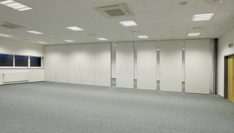 Empty office stock image. Image of artificial, shadows - 24383175