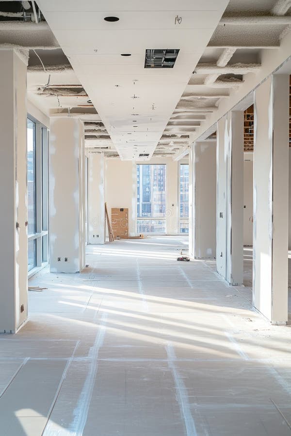 Exposed Structural Ceiling In Office Space 2,588 Exposed Ceiling Stock