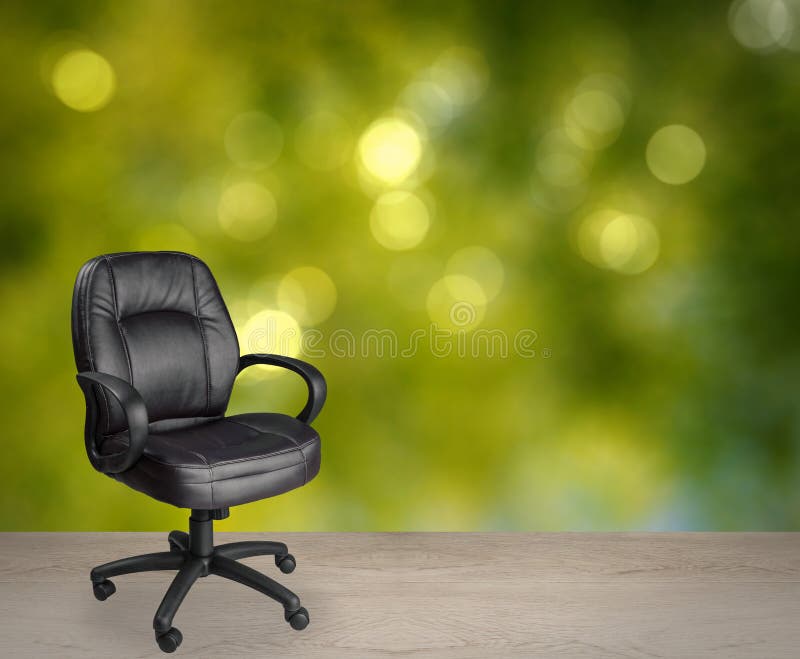 Empty office chair stock photo. Image of green, office - 81170468