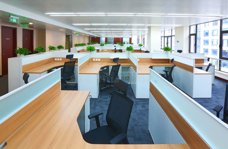 Empty office stock photo. Image of institution, files - 53698944