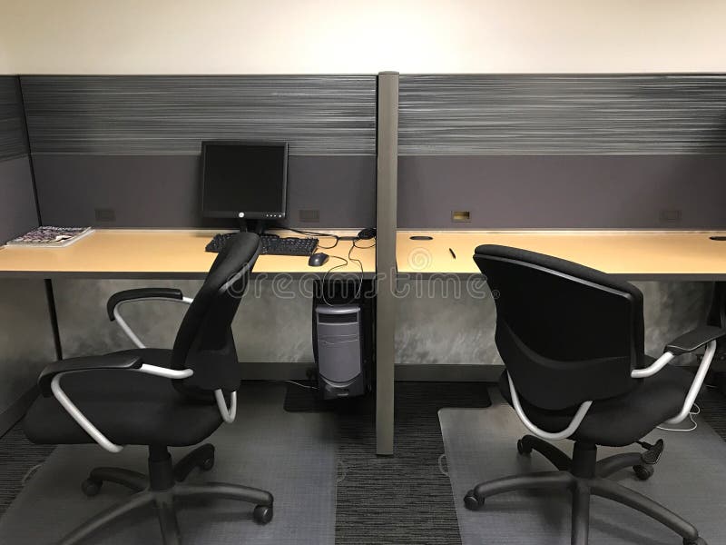 Sad Empty Office Cubicles