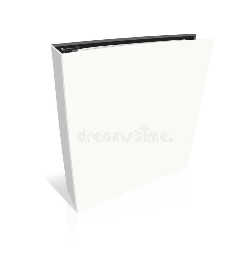 Empty Office Folders Binder. Illustration 3D Rendering Stock ...