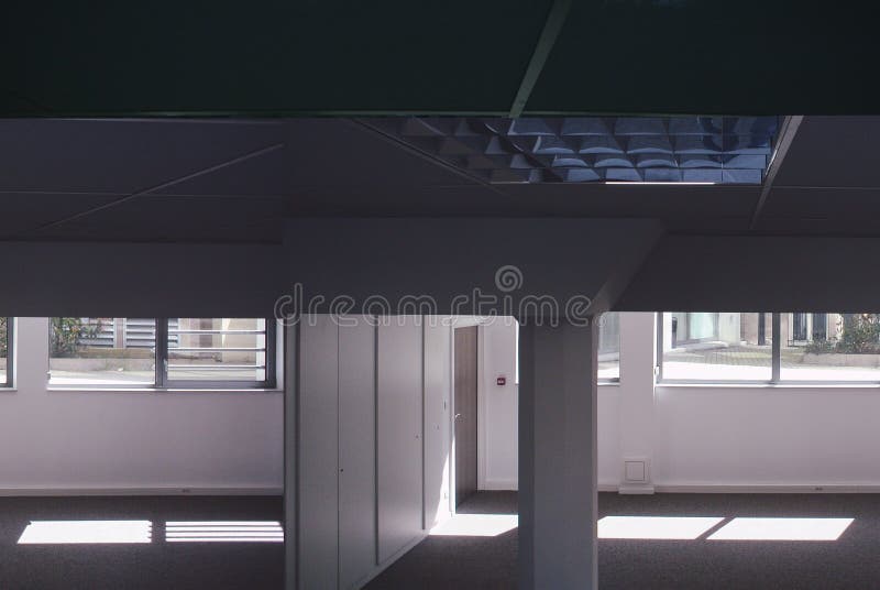 Empty office room interior stock photo. Image of inside - 12165756