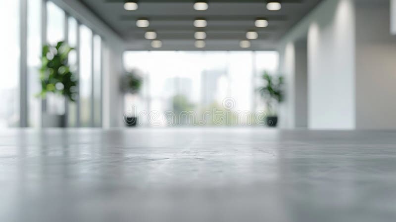 Modern Empty Office Space: Ready for Your Business. Clean, Minimalist ...