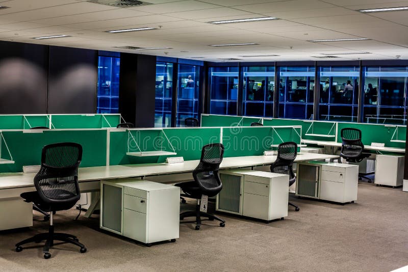 Empty Office stock image. Image of open, area, company - 95227243