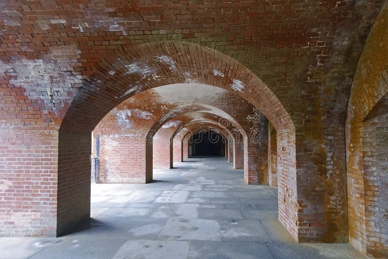 Empty old fort gallery stock photo. Image of california - 54543440
