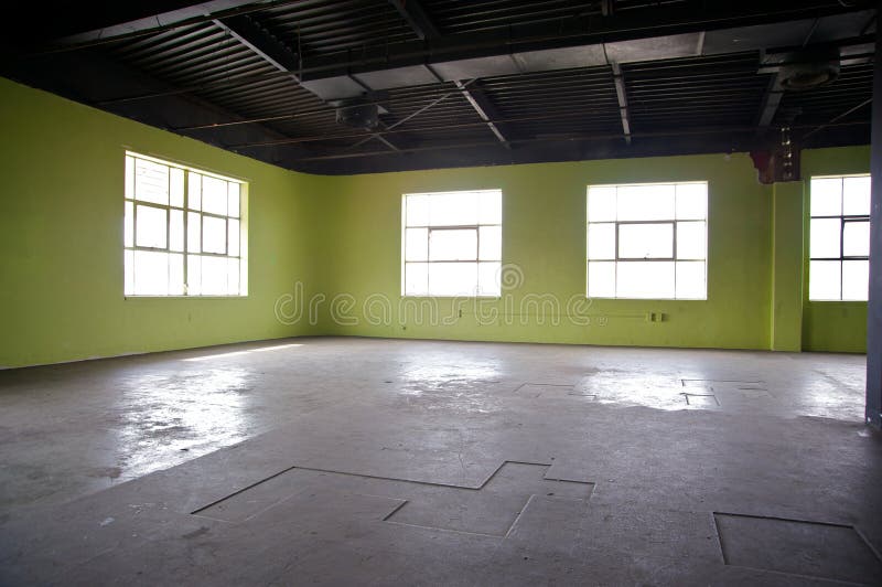 Empty old open room stock image. Image of empty, open - 34967249