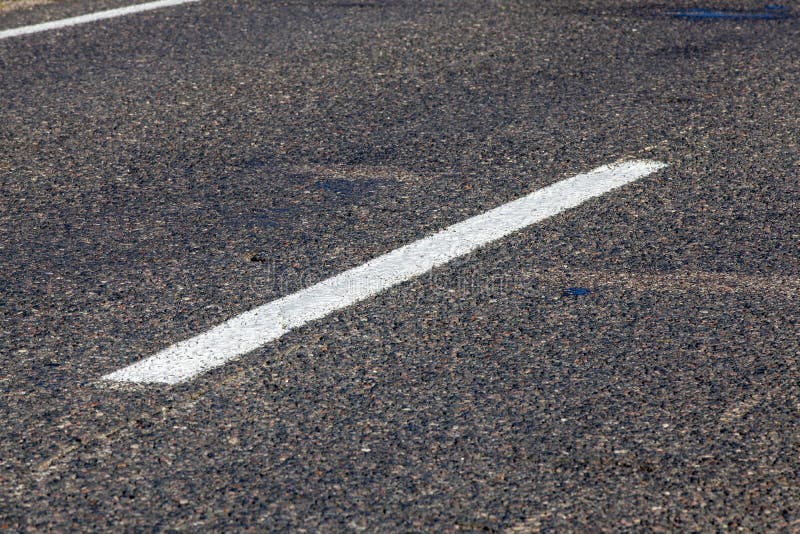 An empty old paved road stock photo. Image of journey - 244581892