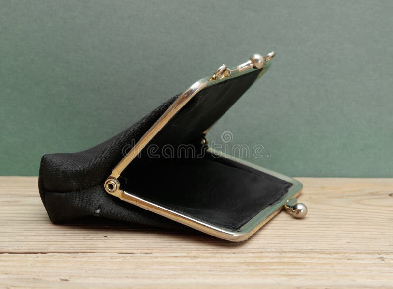 Empty purse stock photo. Image of economic, bankruptcy - 7126410